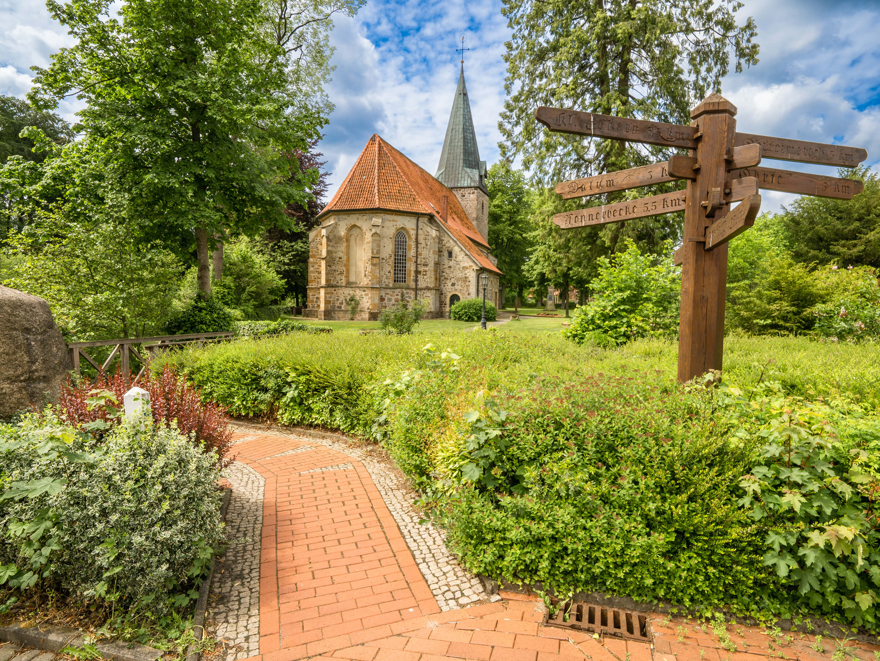 Die Route - Radfahren auf der Artland-Rad-Tour